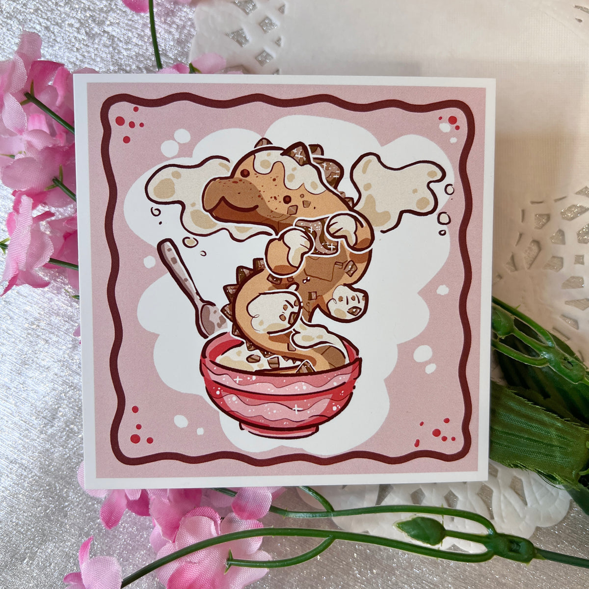 Cinnamon Cereal Dragon ~ Print – Woolblossom