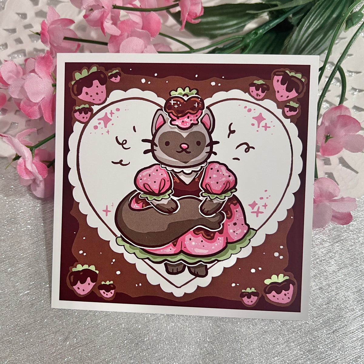 Princess Bon-Bon the Cat! ~ Print – Woolblossom