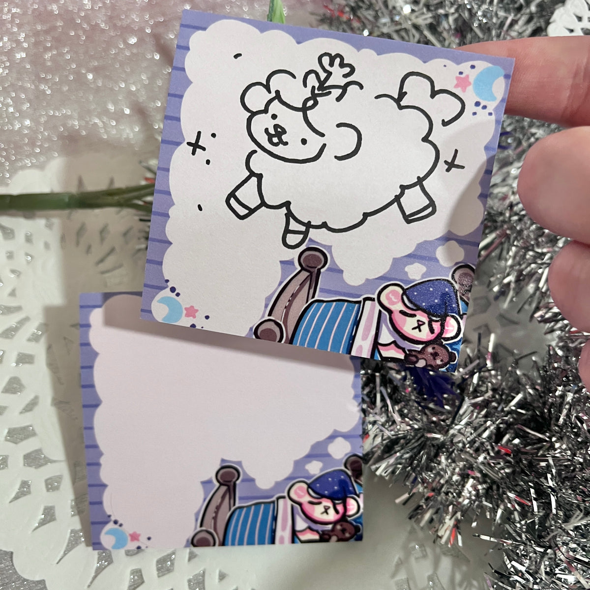 Bedtime Sprout ~ Sticky Notes – Woolblossom