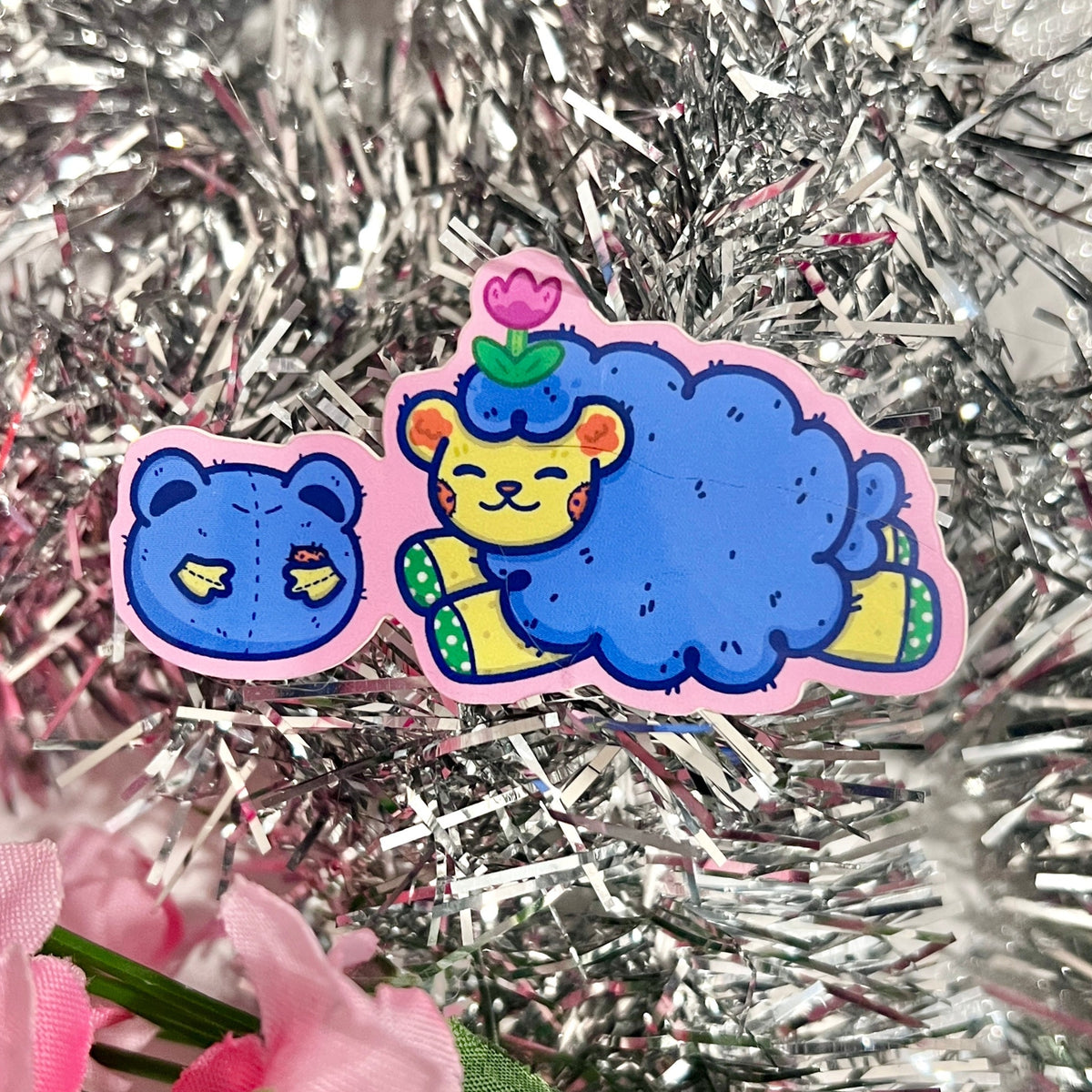 Plushie!Sprout & Bloop ~ Sticker (COLLAB /w BlooptheSoup!) – Woolblossom