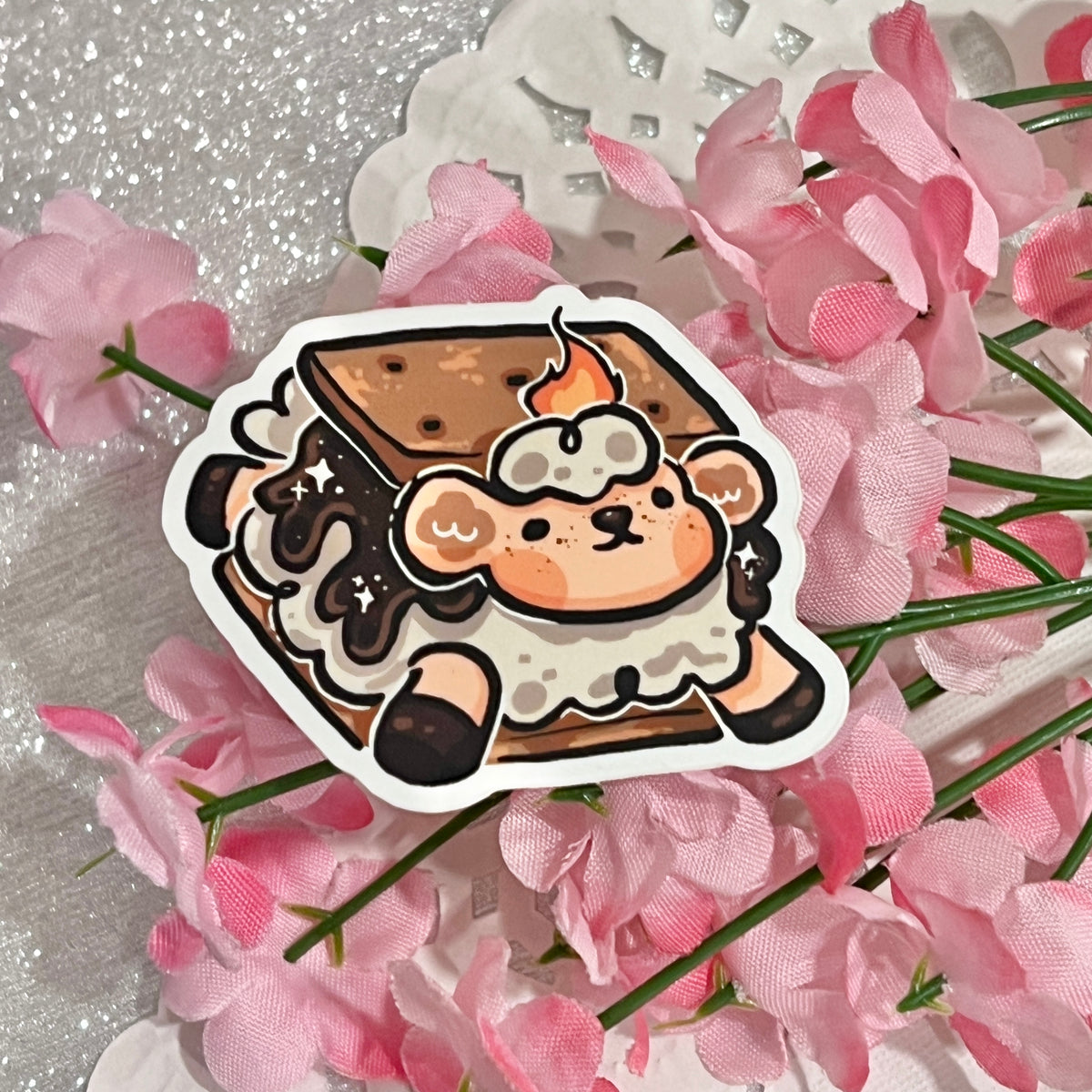 S’more Sprout ~ Sticker – Woolblossom