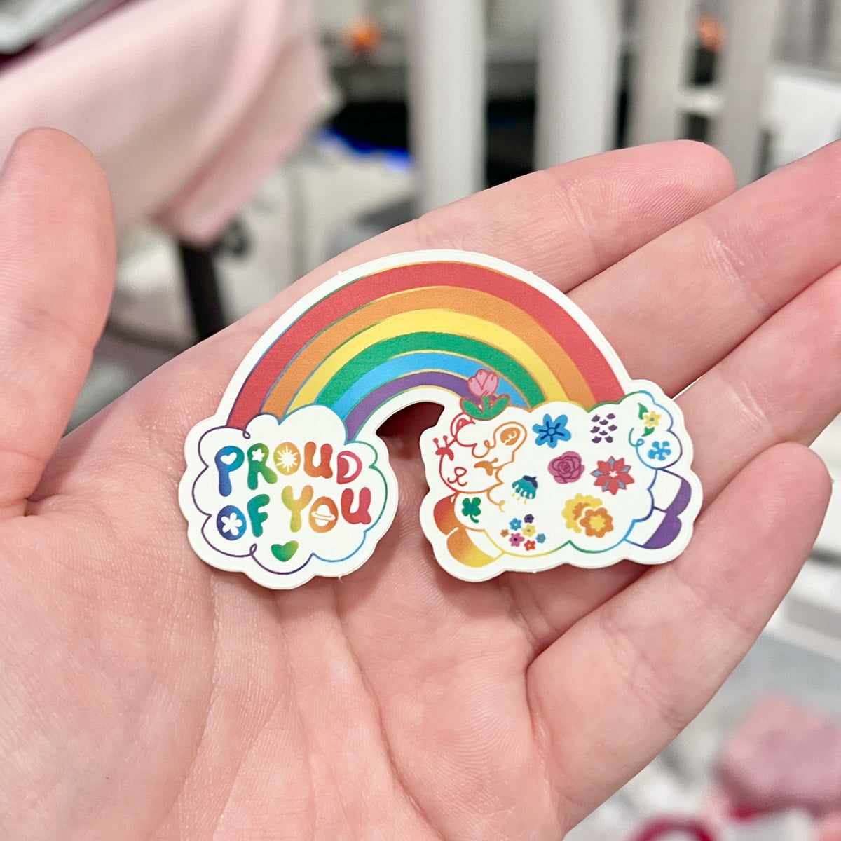 Sprout x Cursedluver COLLAB ~ Sticker – Woolblossom